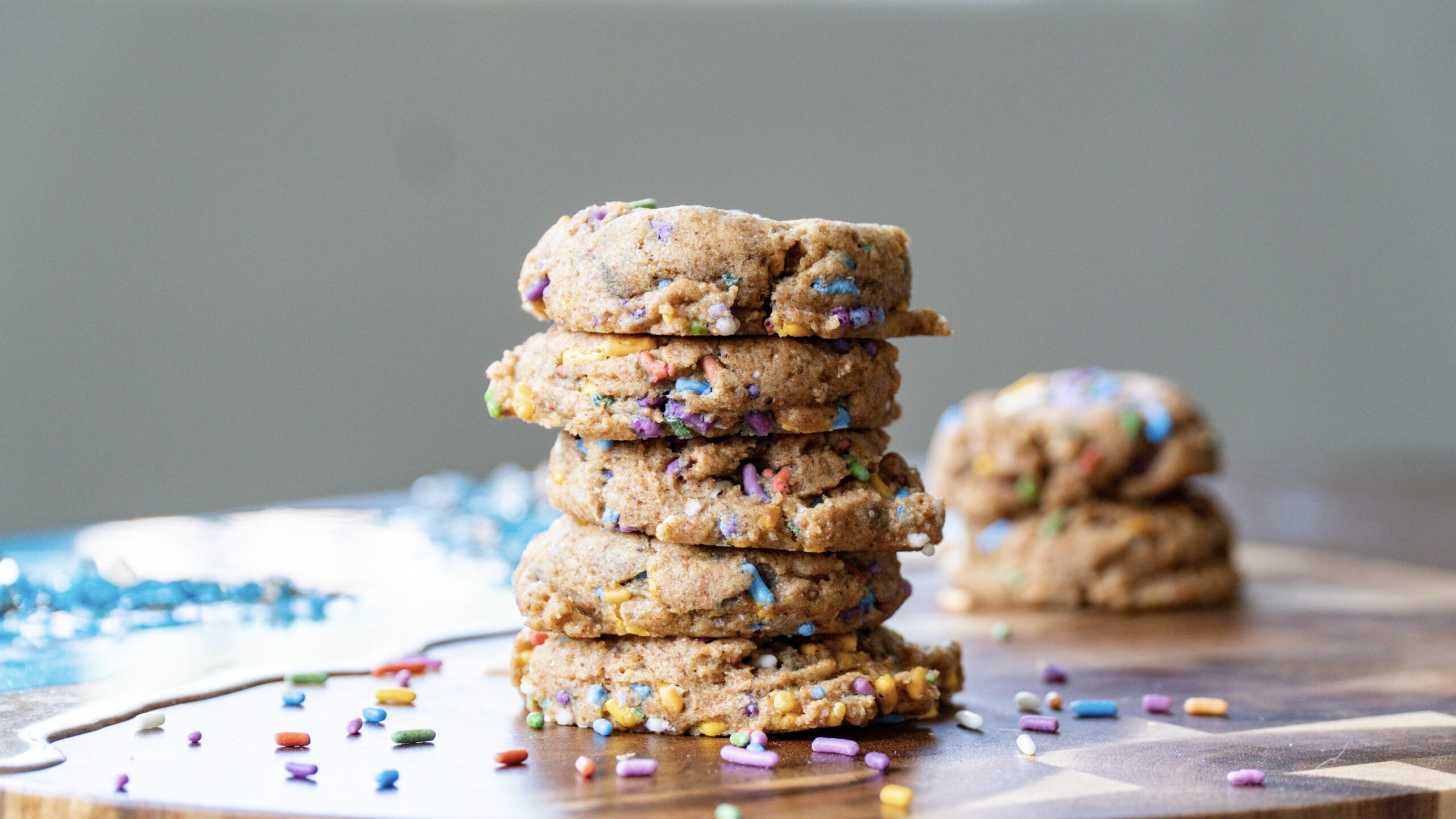 Healthy Confetti Cookies | Showit Blog