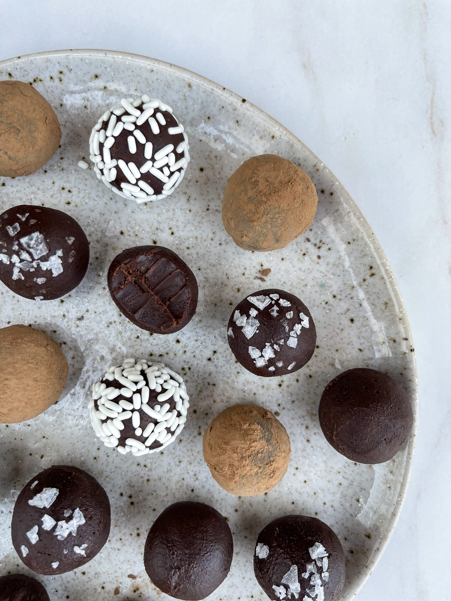 Vegan Chocolate Truffles | Showit Blog